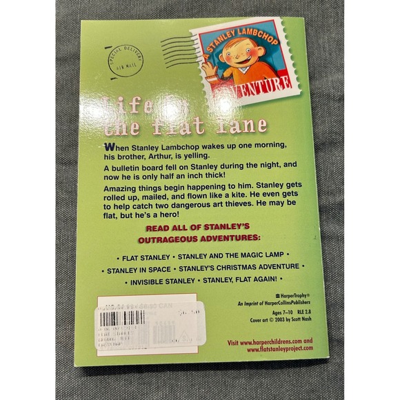 Harper | Accents | Flat Stanley 4th Anniversary Edition Kids Chapter ...